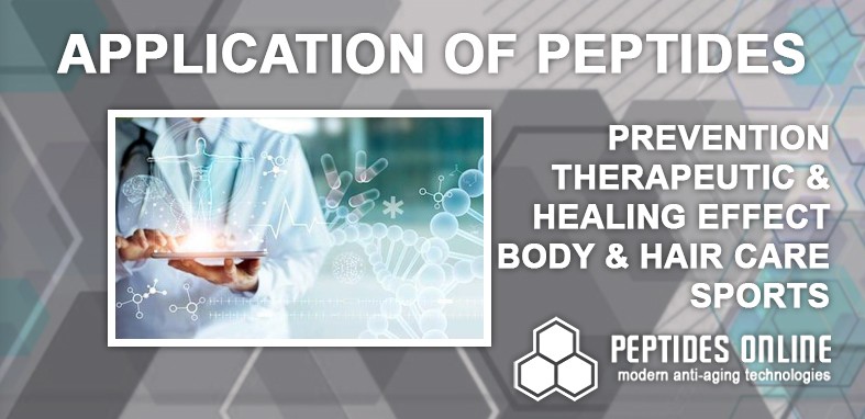 APPLICATION OF PEPTIDES
